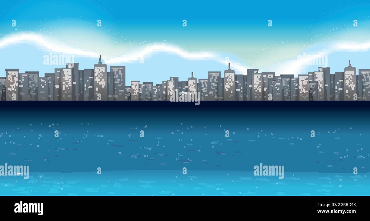 Office buildings background Stock Vector Images - Alamy