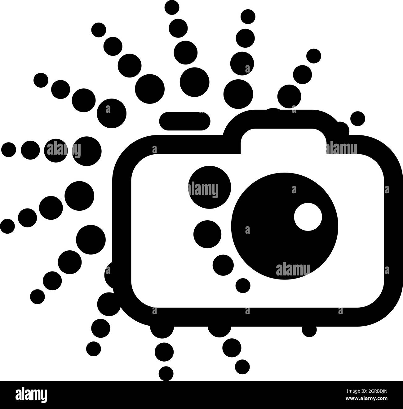 Camera icon in simple style Stock Vector Image & Art - Alamy
