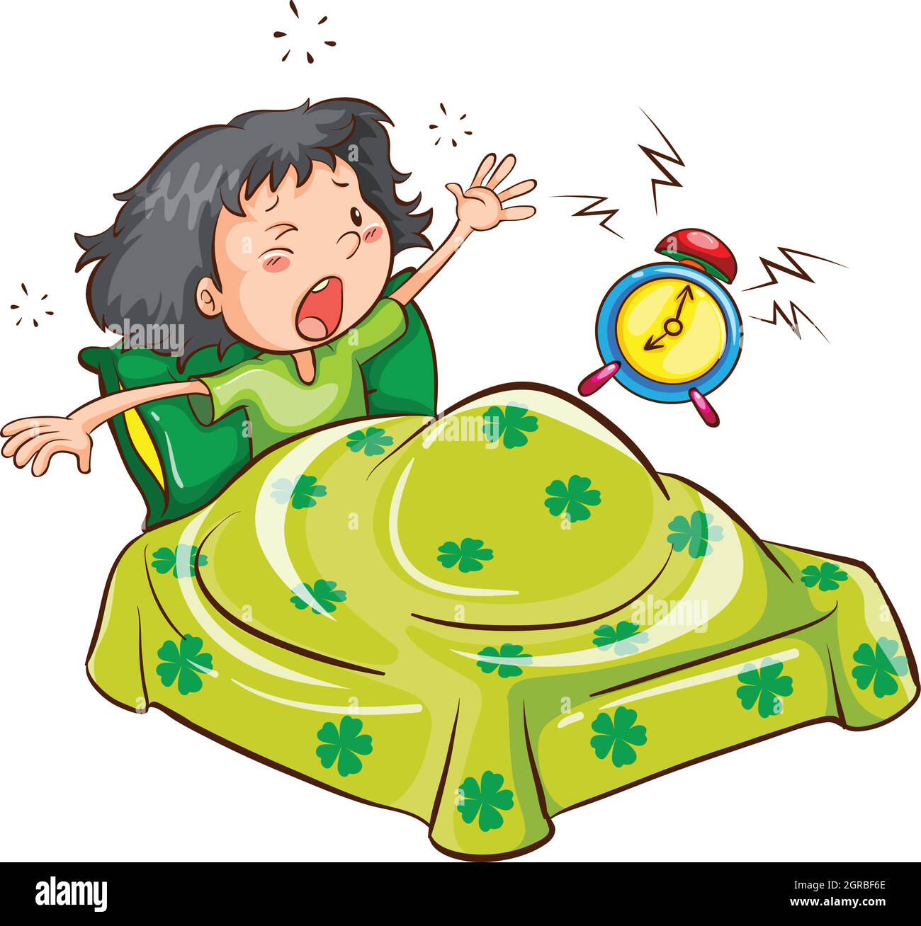 Human alarm Stock Vector Images - Alamy