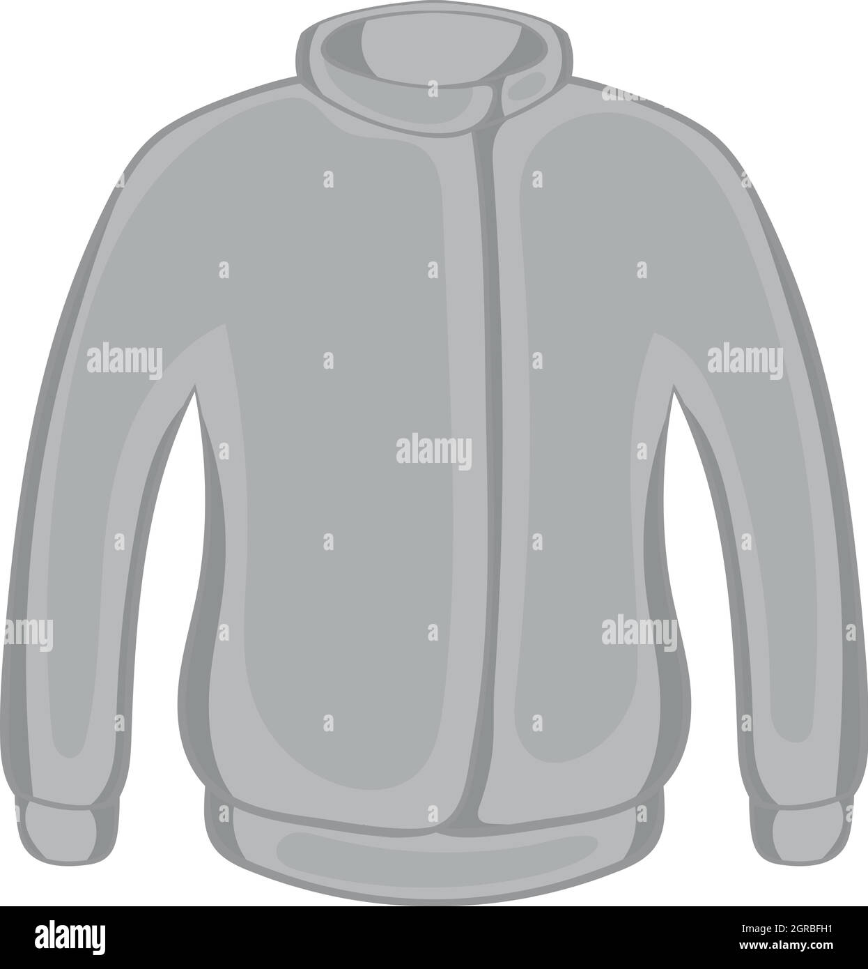 Jacket icon, black monochrome style Stock Vector Image & Art - Alamy