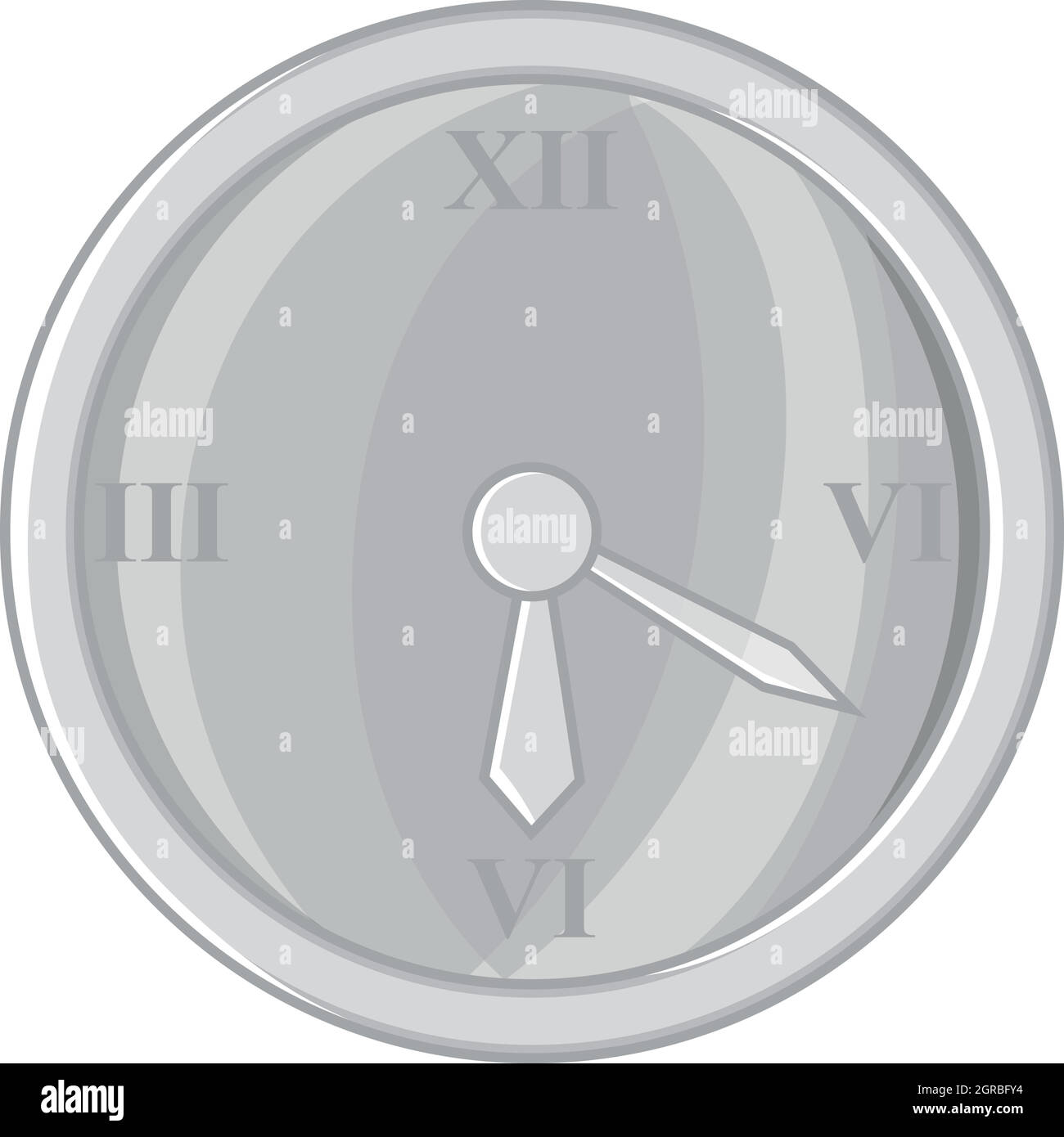 Graphic wall clock cartoon Stock Vector Images - Alamy
