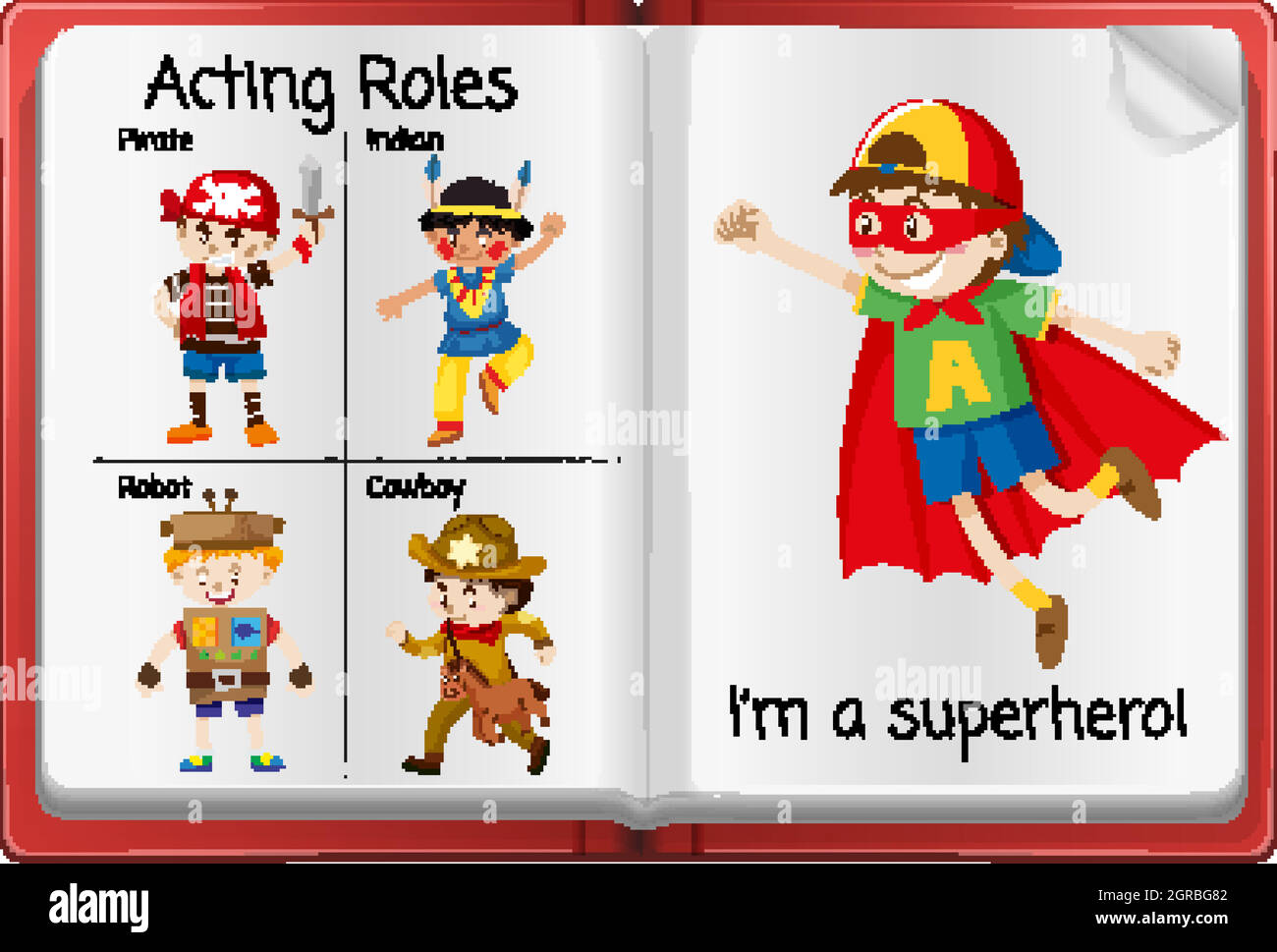 Open activity diary page Stock Vector Image & Art - Alamy