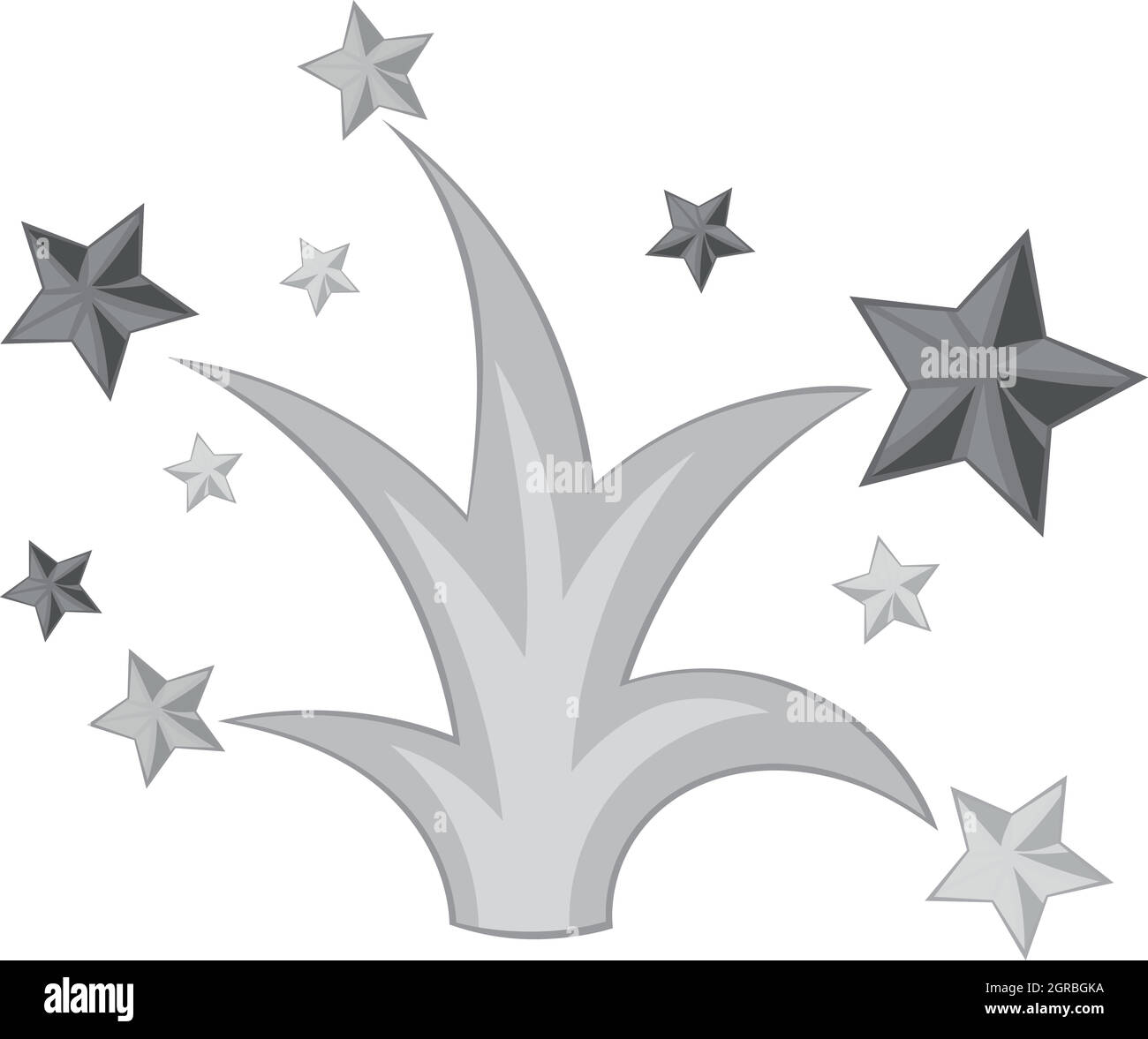 Firework festive color sparkle Cut Out Stock Images & Pictures - Alamy