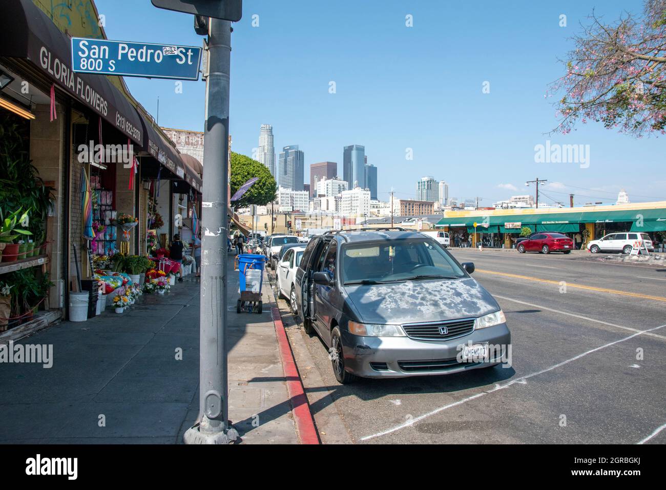 Homeless Skid Row Los Angeles High Resolution Stock Photography and ...