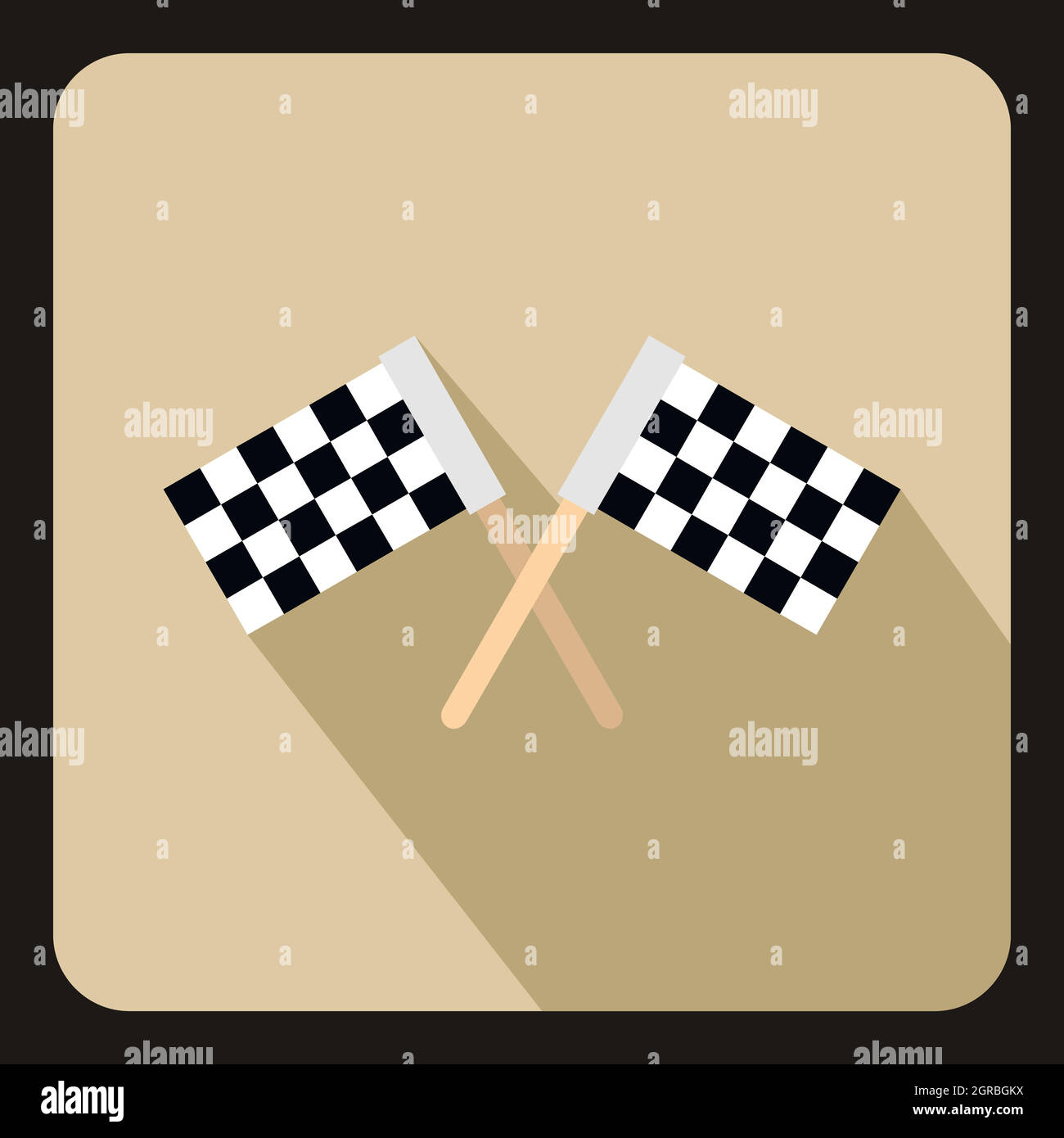 Flags icon hi-res stock photography and images - Alamy