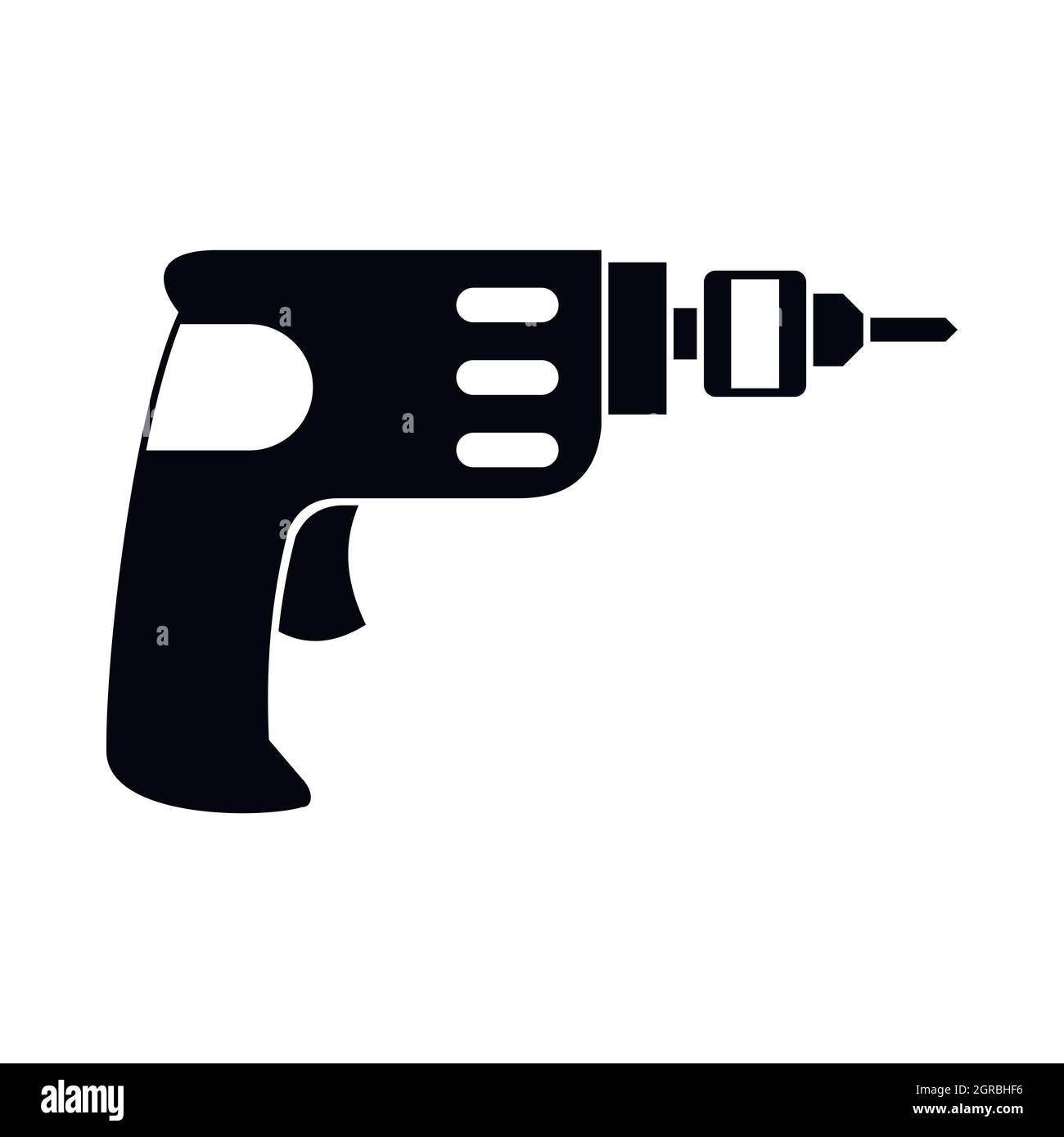 Hand drill icon, simple style Stock Vector Image & Art - Alamy