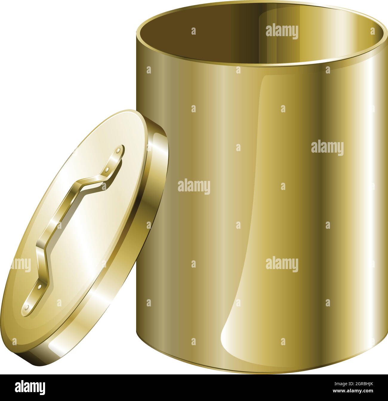 A cylindrical pan Stock Vector Image & Art - Alamy