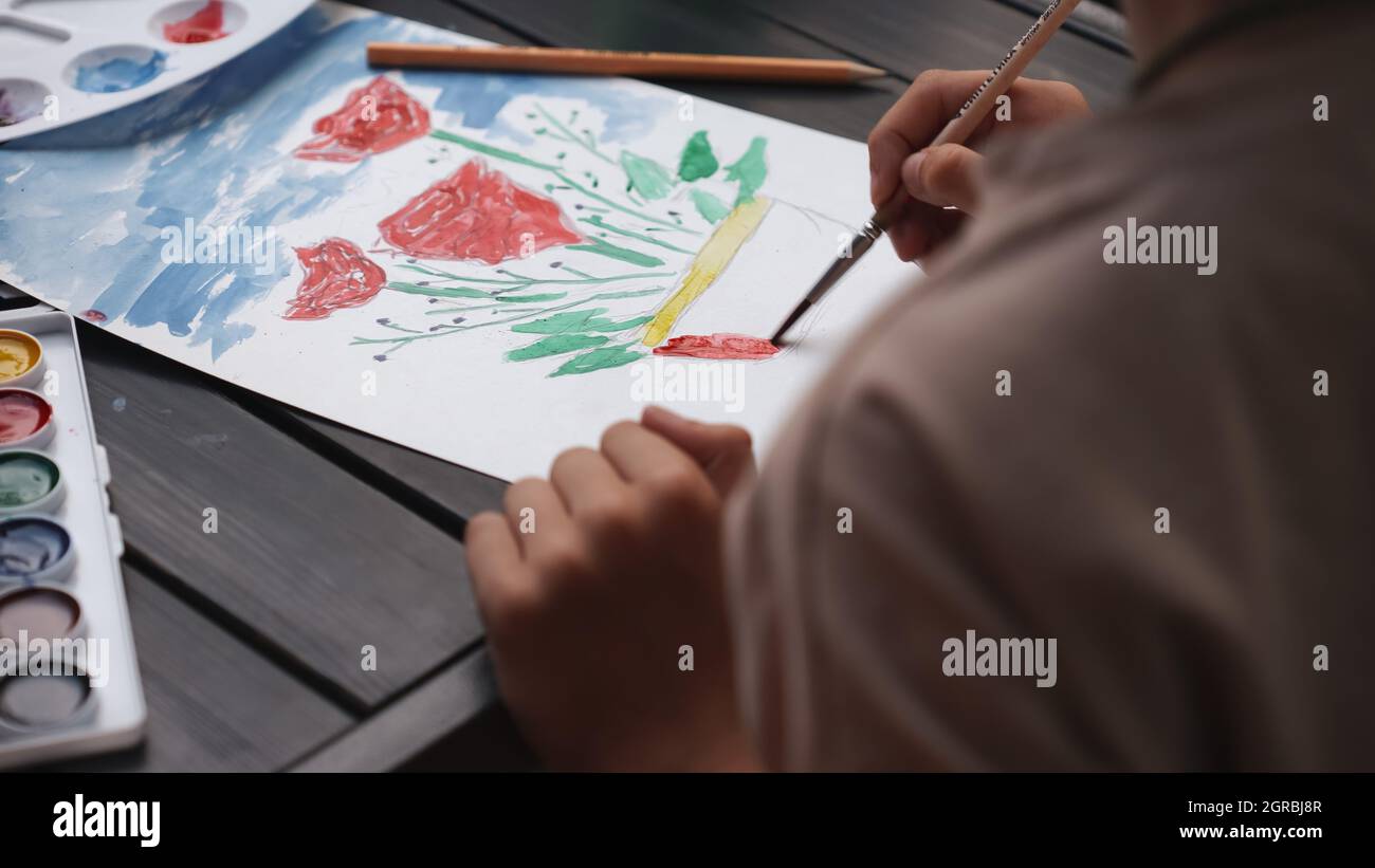 Cartoon paint brush High Resolution Stock Photography and Images - Alamy