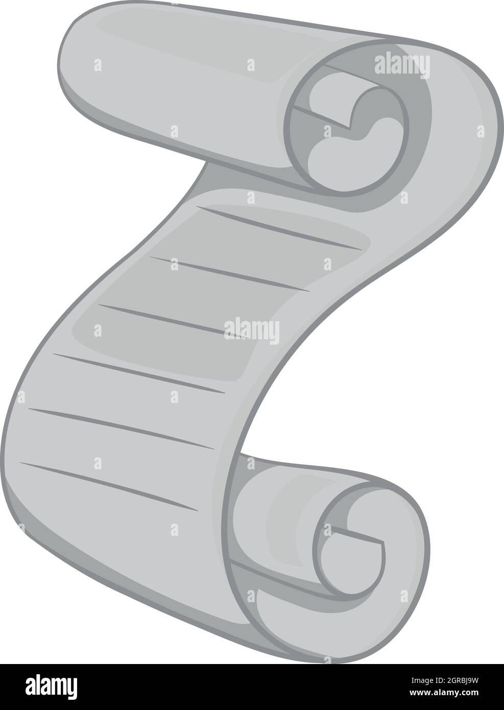 Black scroll sign hi-res stock photography and images - Alamy