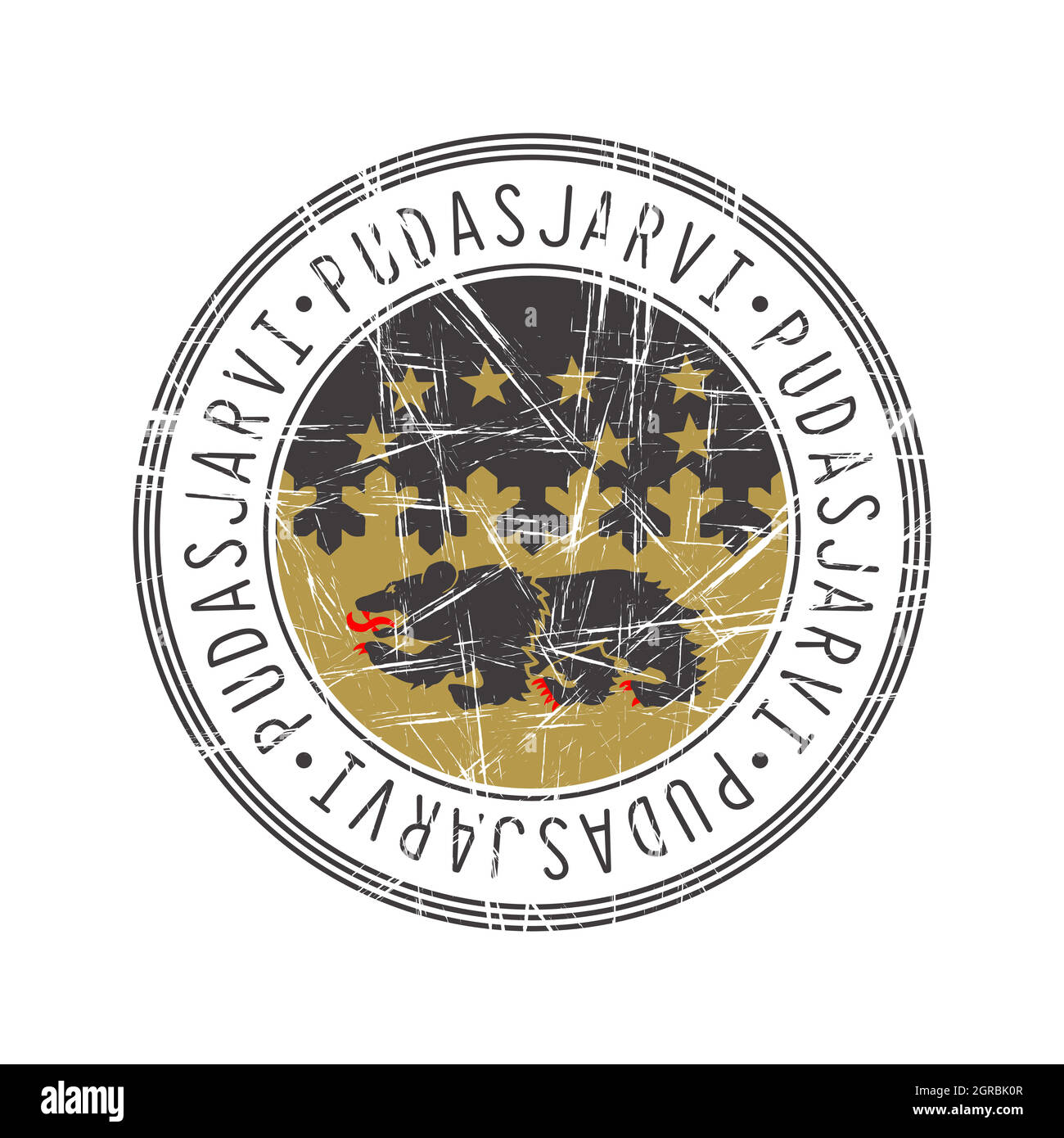 Pudasjarvi finland Stock Vector Images - Alamy