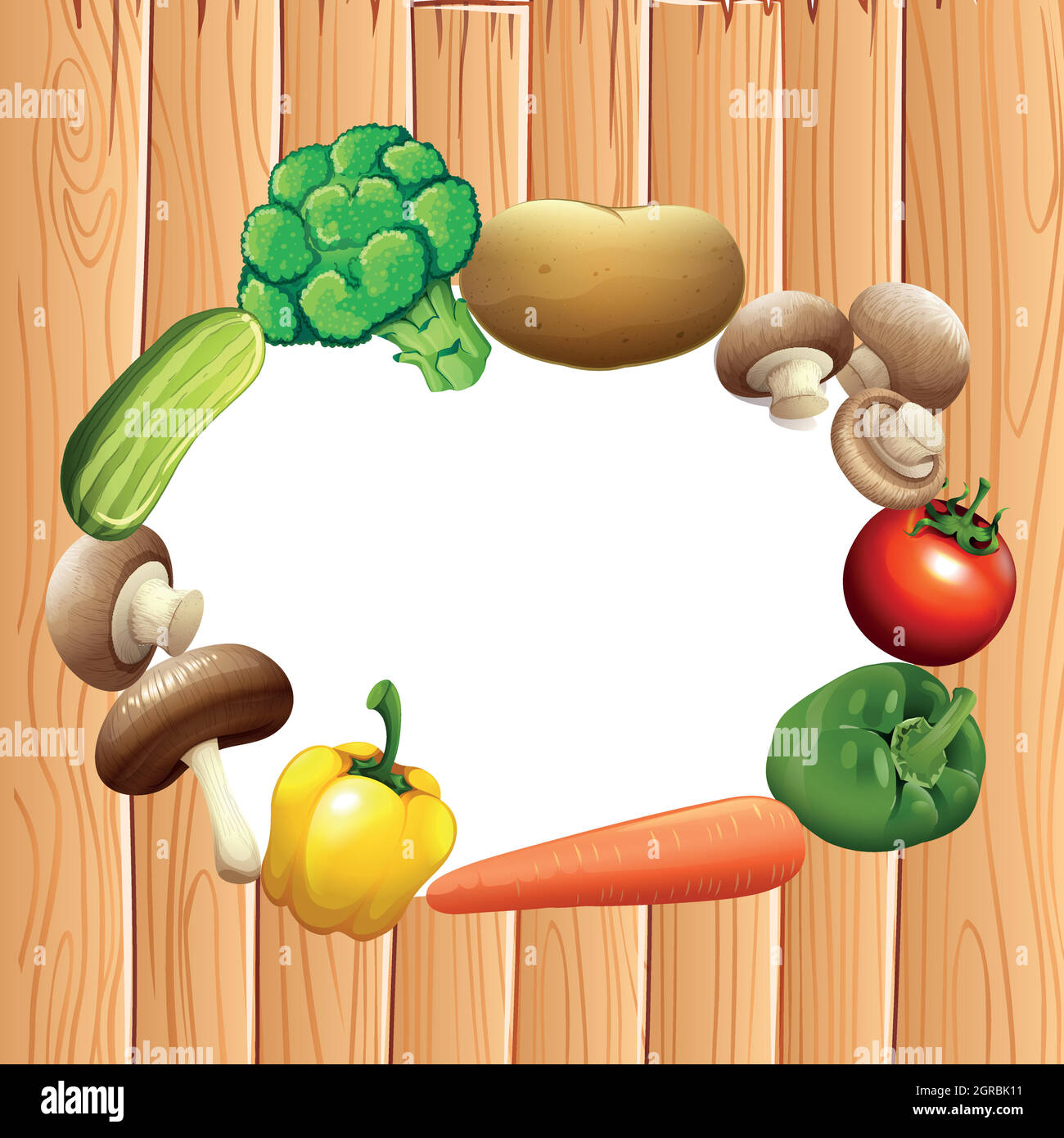 Paper design with fresh vegetables Stock Vector Image & Art - Alamy