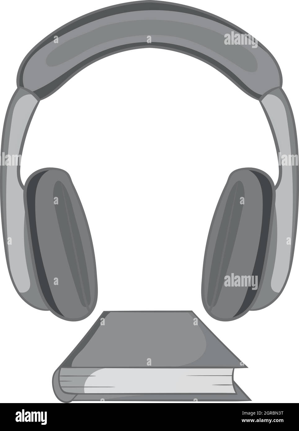 Audio book icon vector Stock Vector Images - Alamy