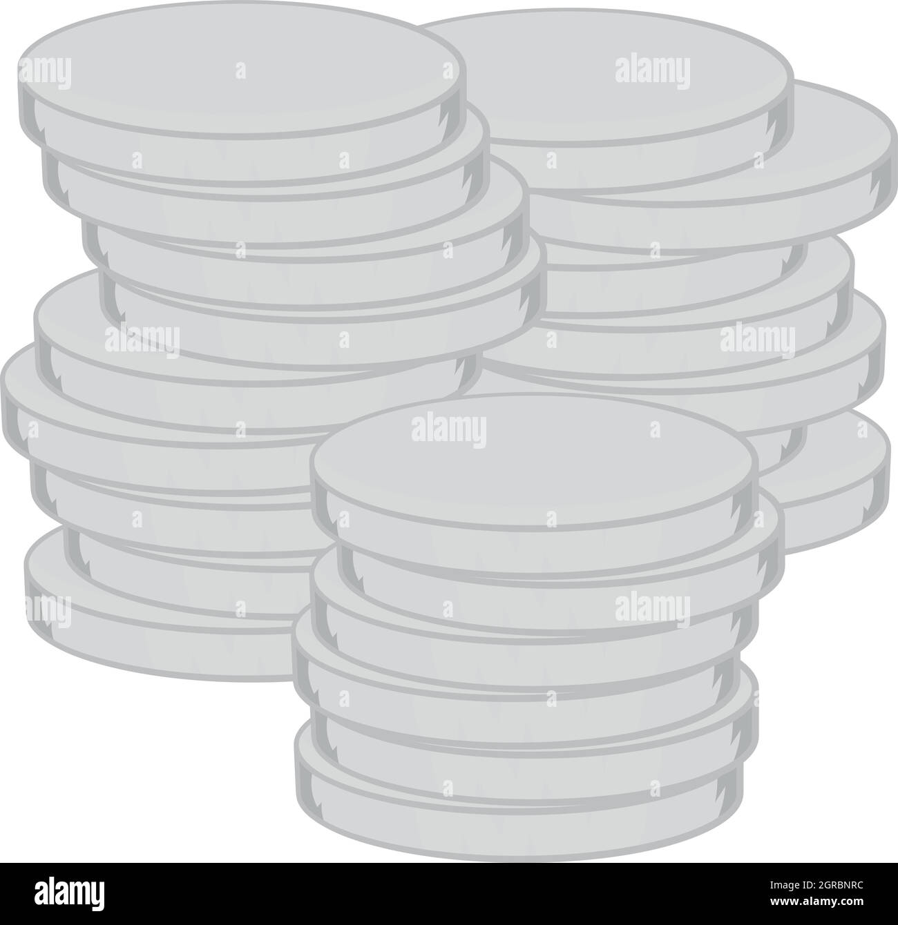 Coins Stock Vector Images - Alamy