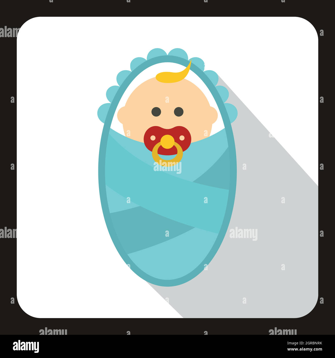 Newborn finger Stock Vector Images - Alamy