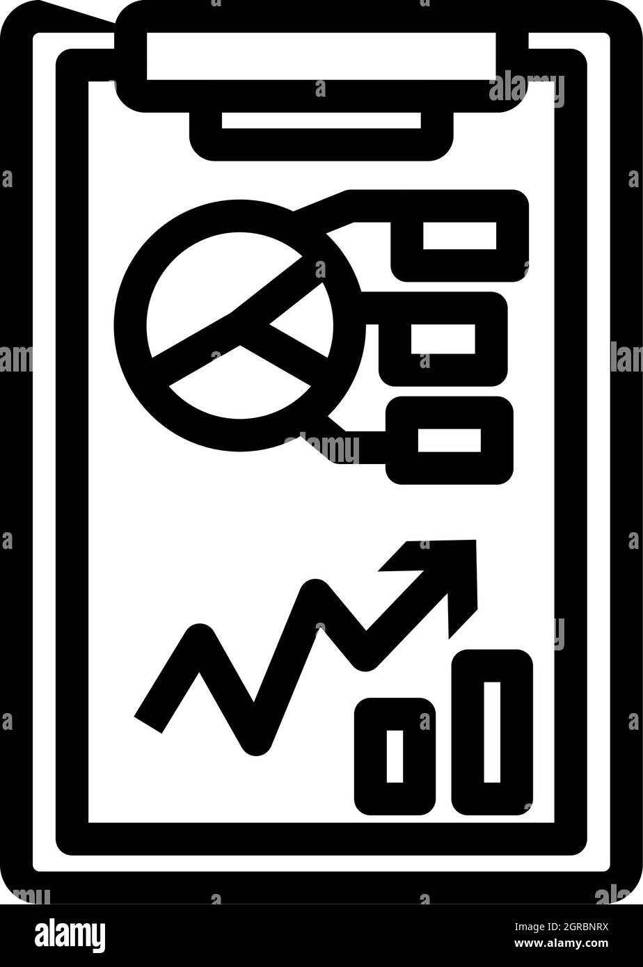 Analytics data tablet Stock Vector Images - Alamy