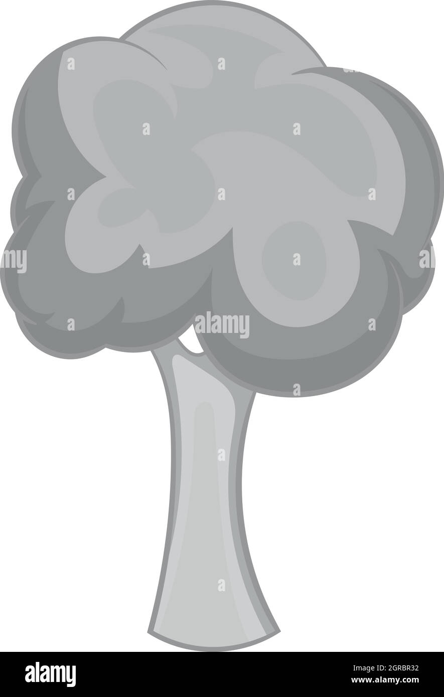 Monochrome tree Stock Vector Images - Alamy