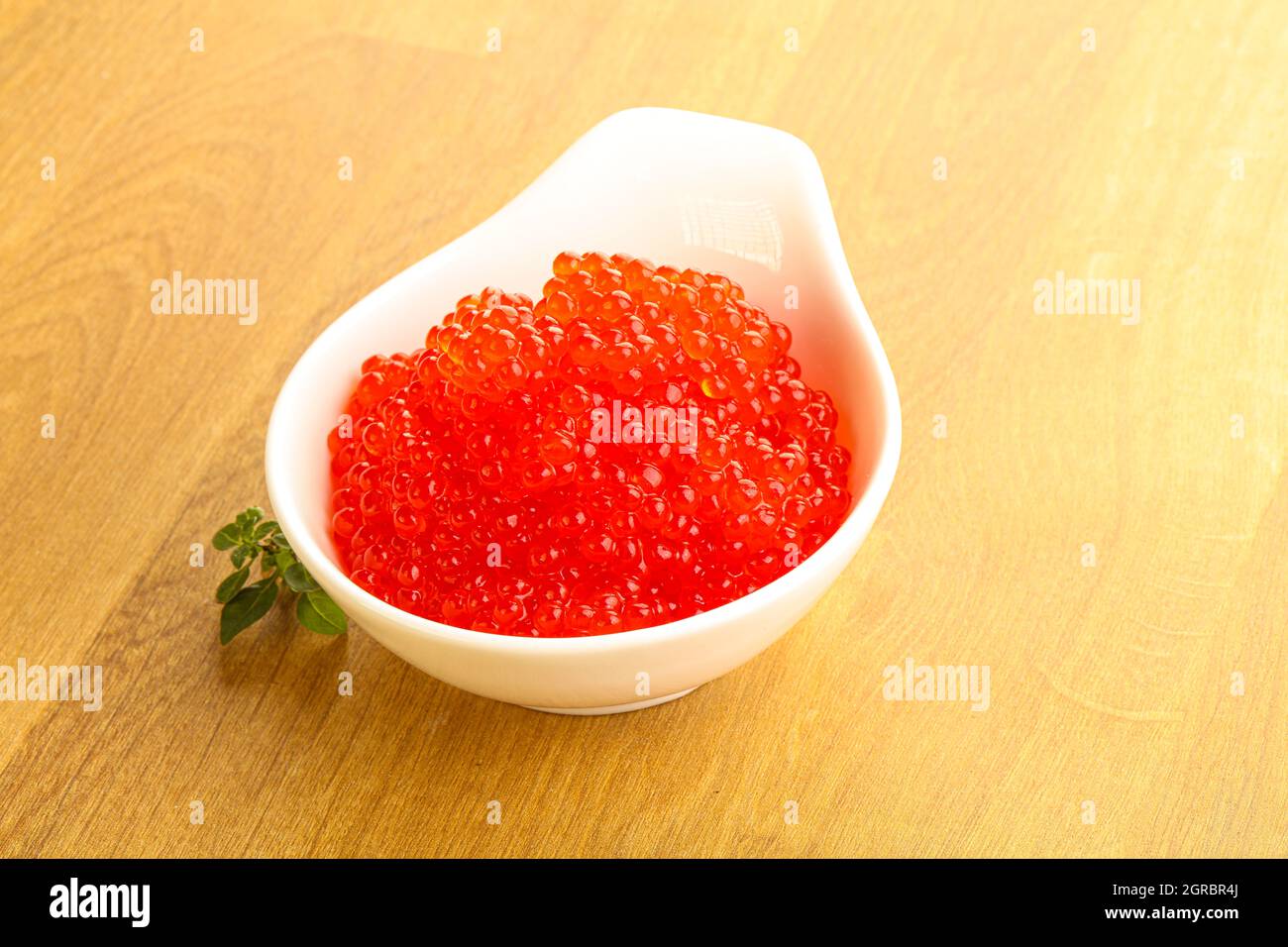 Russian Red caviar in the bowl Stock Photo - Alamy
