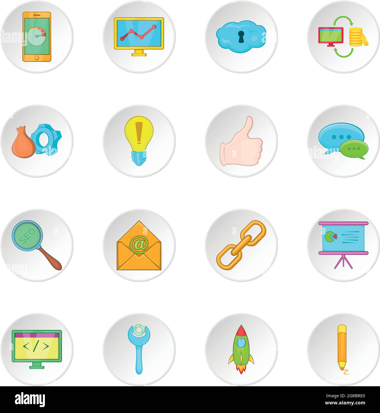 Set up mobile service Cut Out Stock Images & Pictures - Alamy