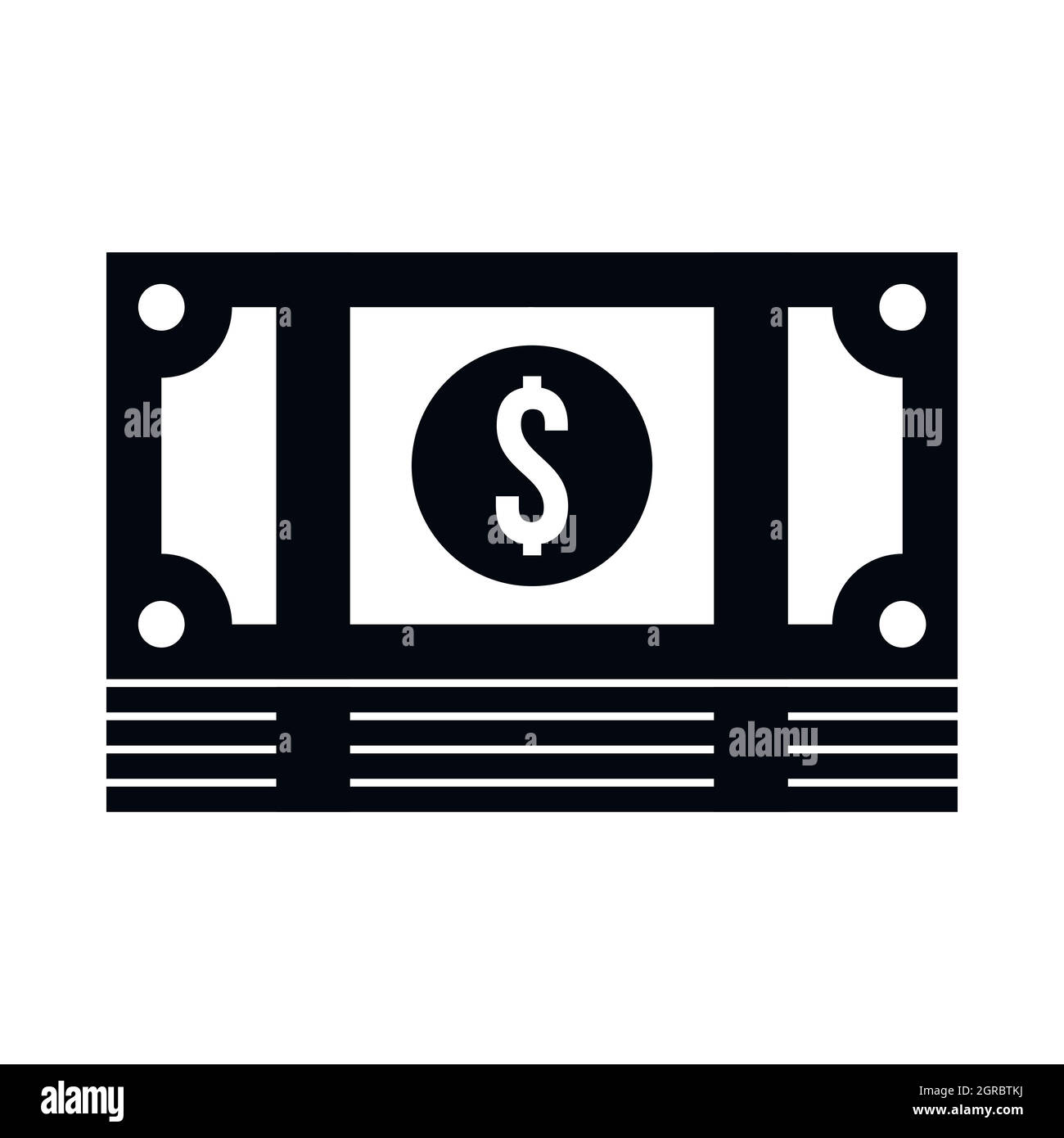 Stack of money icon, simple style Stock Vector Image & Art - Alamy