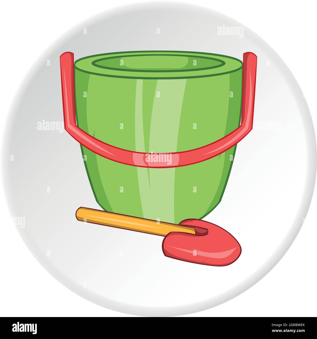 Child bucket spade Stock Vector Images - Alamy