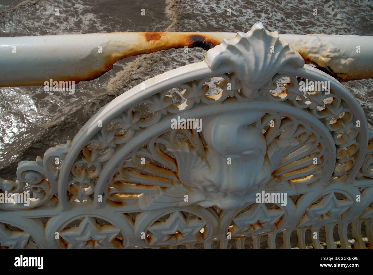Broken hand rail hi-res stock photography and images - Alamy