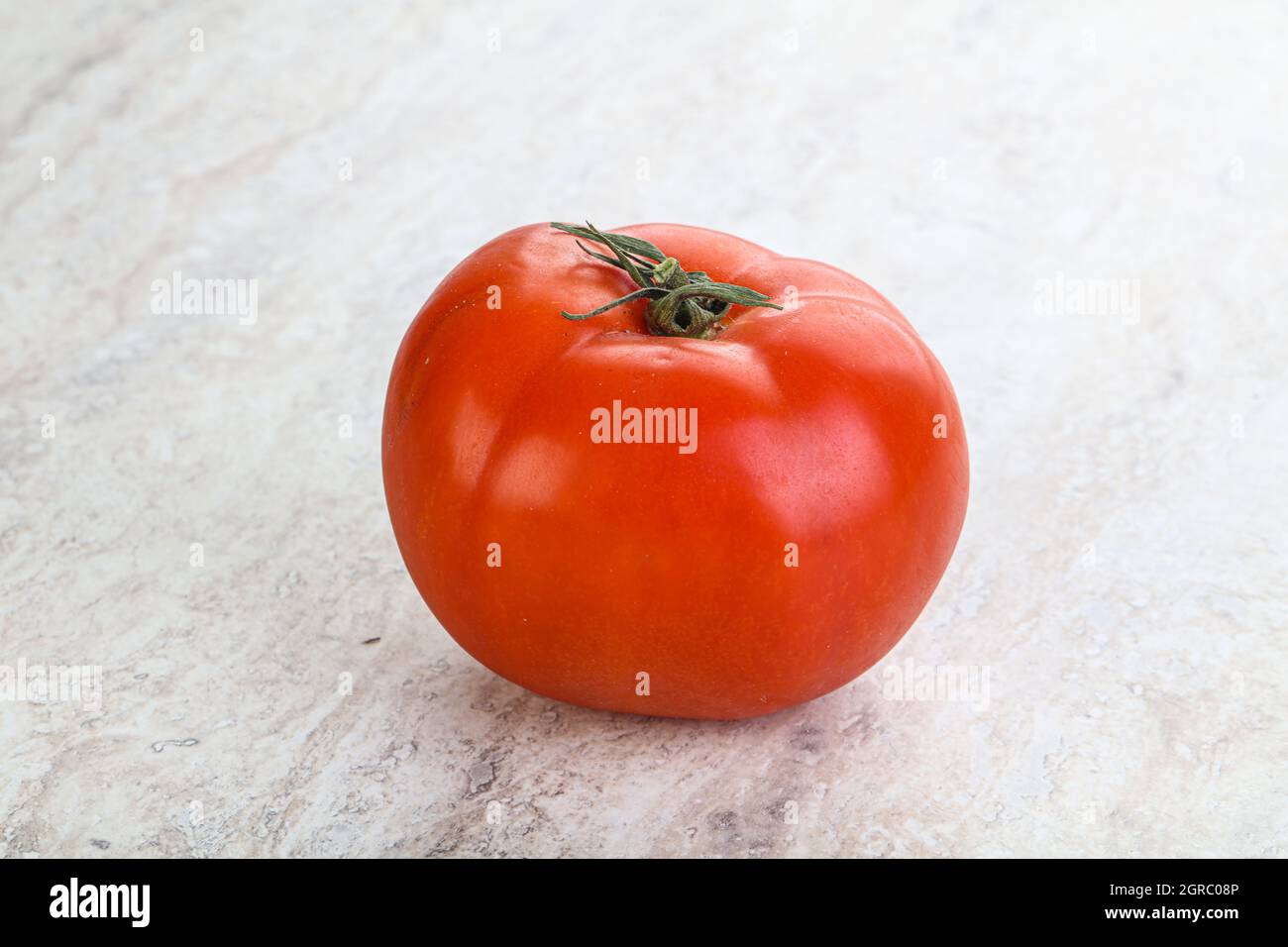 Red ripe big juicy tomato isolated Stock Photo - Alamy