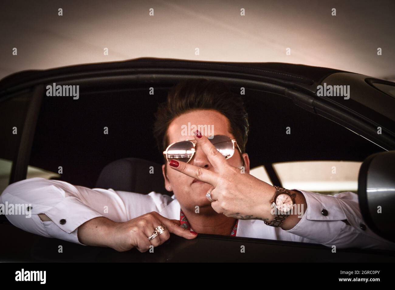 Elvis Has Left The Building High Resolution Stock Photography and ...