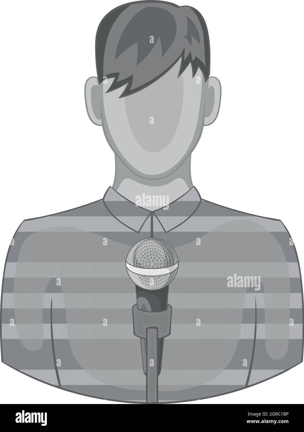 Toastmasters icon, black monochrome style Stock Vector Image & Art - Alamy