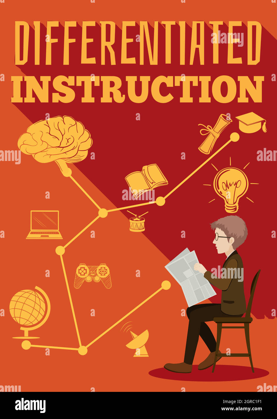 Infographic with man and science symbol Stock Vector Image & Art - Alamy