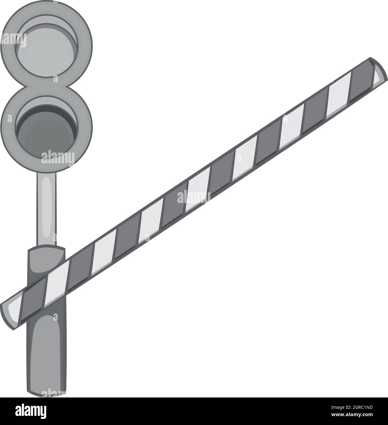 Black white image train Cut Out Stock Images & Pictures - Alamy