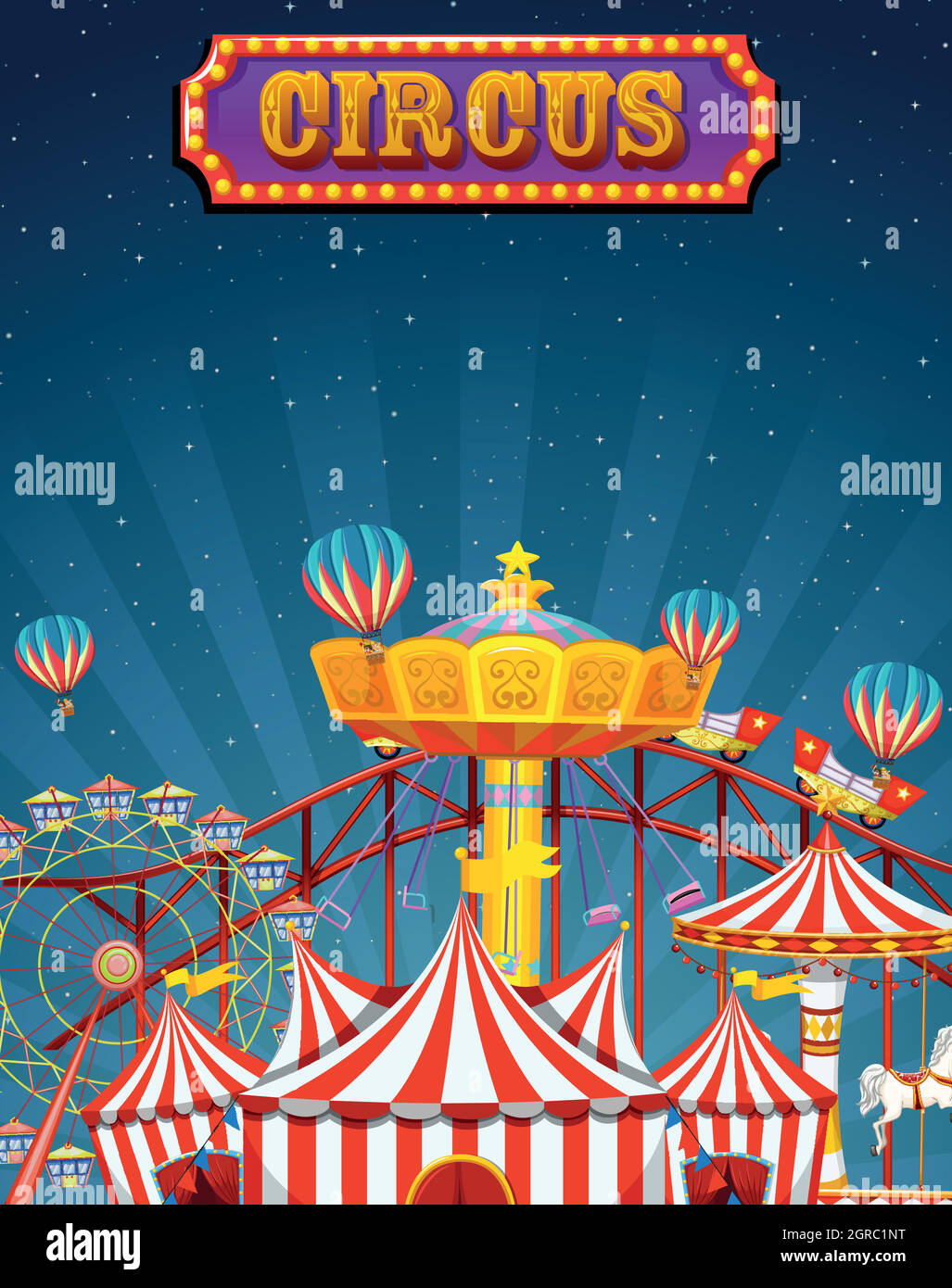 A fun circus template Stock Vector Image & Art - Alamy