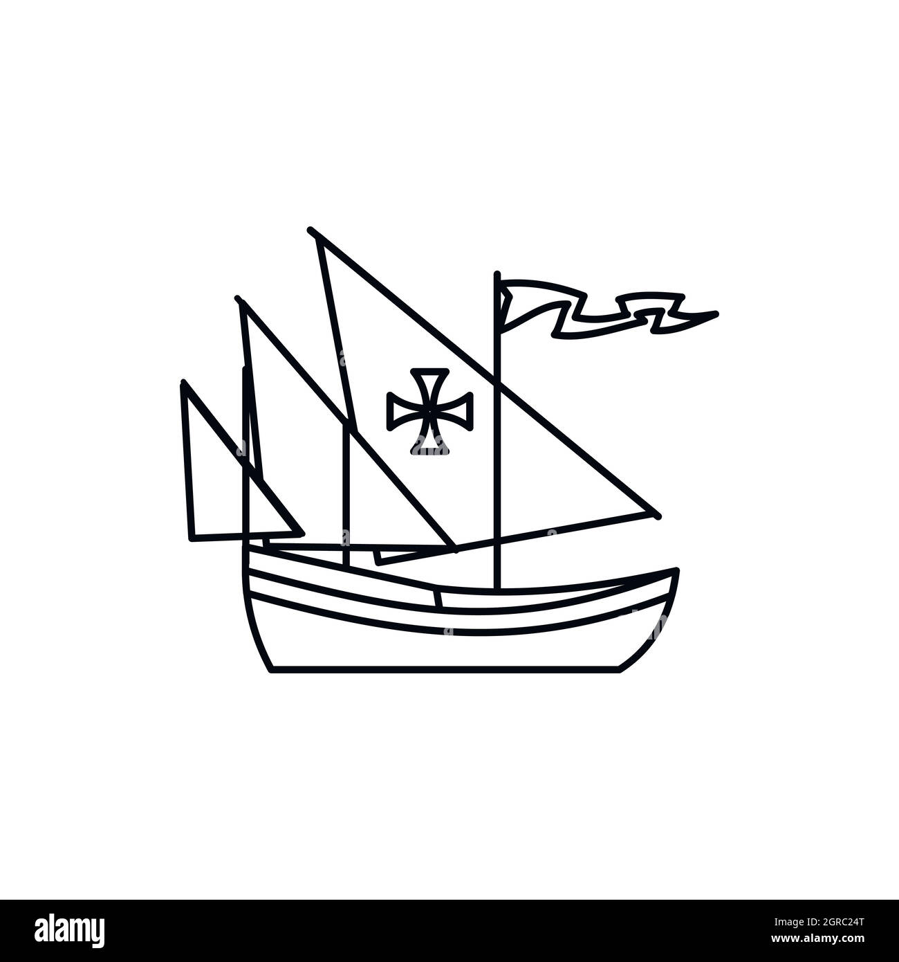 Ink pencil icon outline Stock Vector Images - Alamy