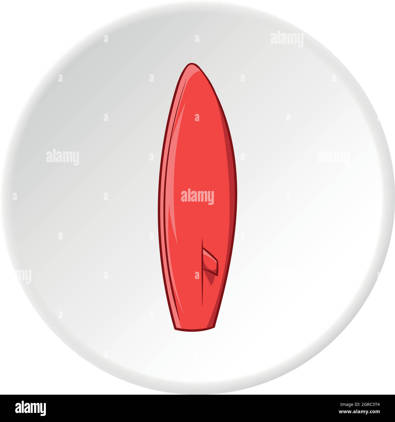 Surfboard icon, cartoon style Stock Vector Image & Art - Alamy