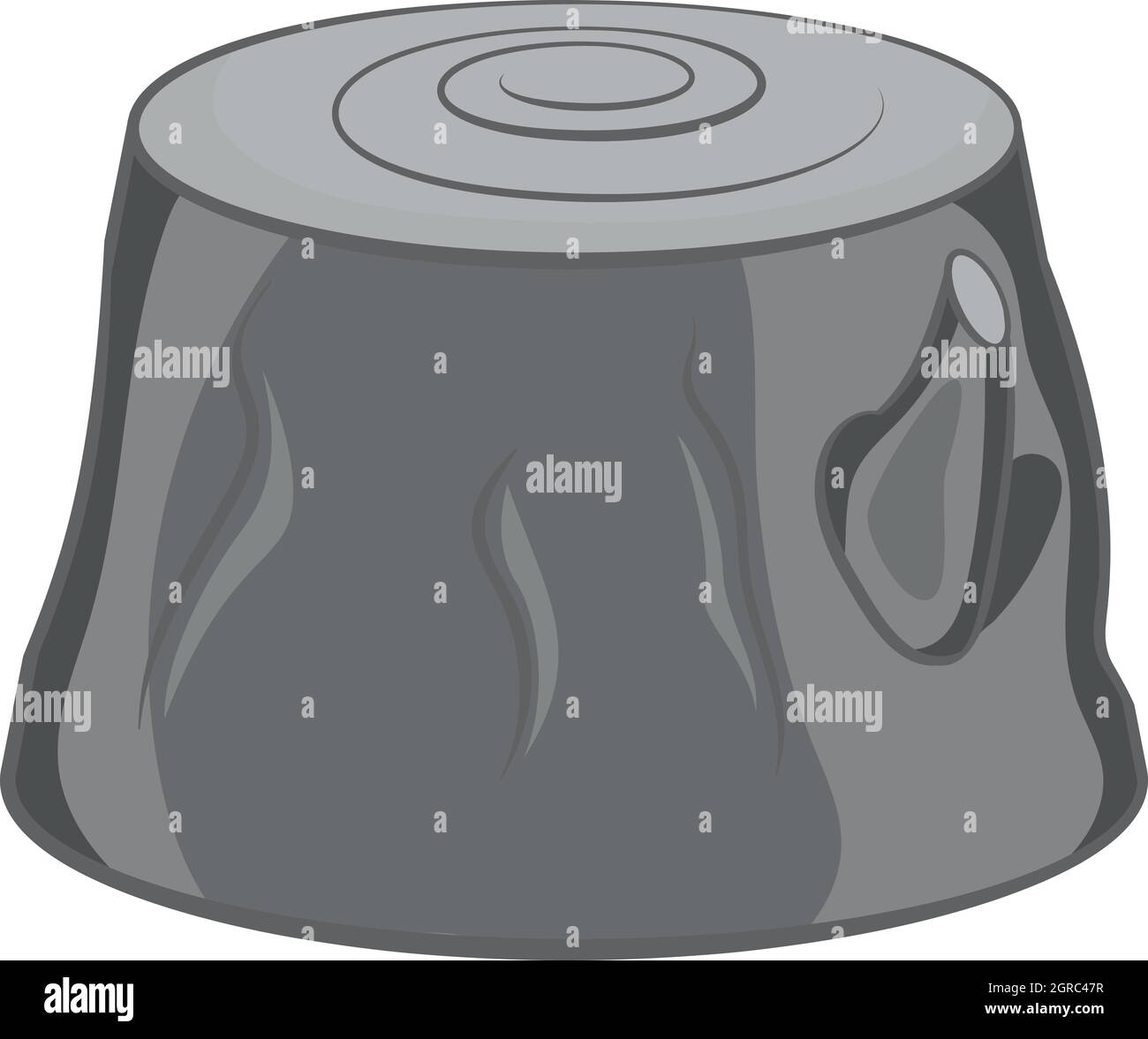 Stump icon, black monochrome style Stock Vector Image & Art - Alamy