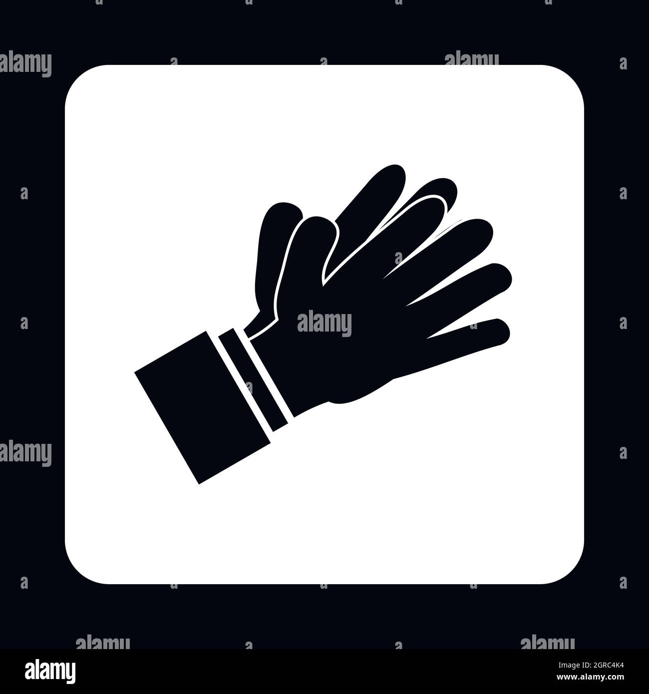 Hands clapping vector hi-res stock photography and images - Alamy