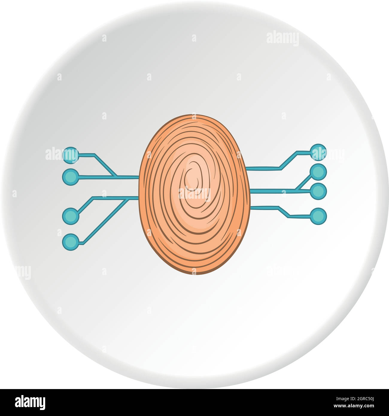 Fingerprint scan sign hi-res stock photography and images - Alamy