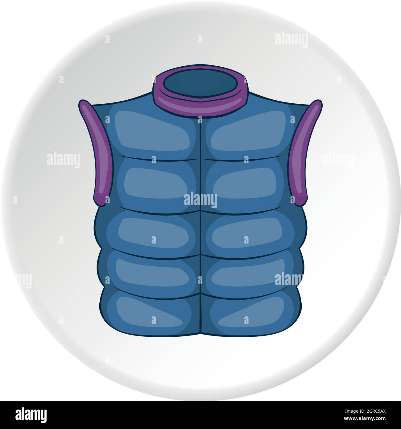 Mens vest sleeveless icon, cartoon style Stock Vector Image & Art - Alamy