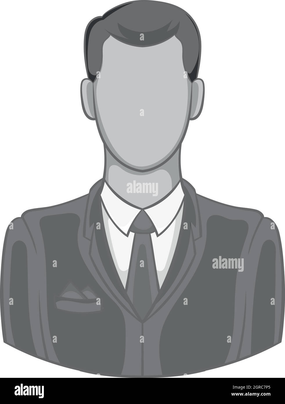Anonymous black male in Stock Vector Images - Alamy
