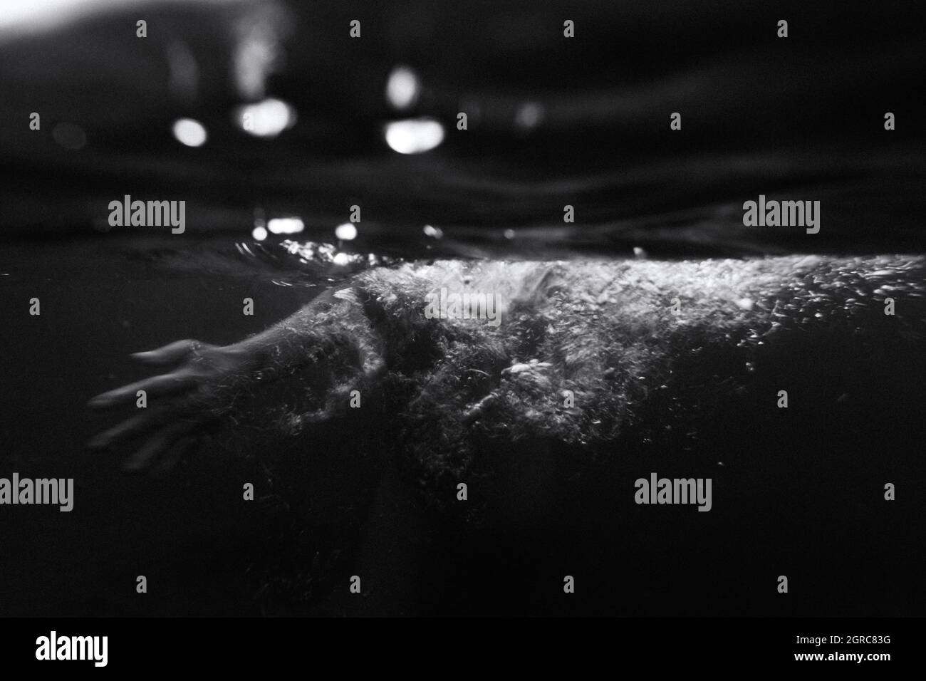 Black white photo slow shutter hi-res stock photography and images - Alamy