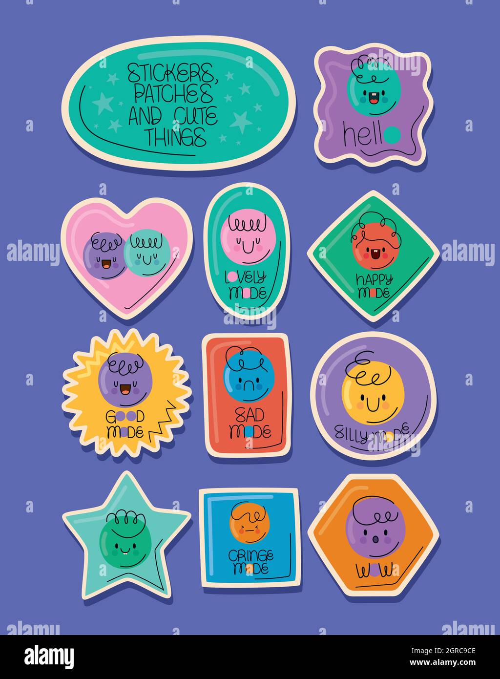 ten cute things Stock Vector Image & Art - Alamy