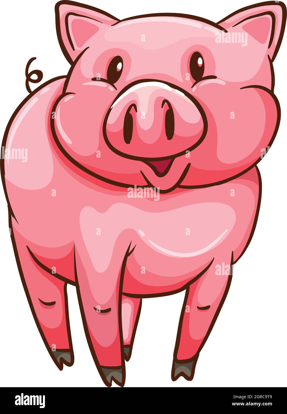 Simple animal sketch Cut Out Stock Images & Pictures - Alamy