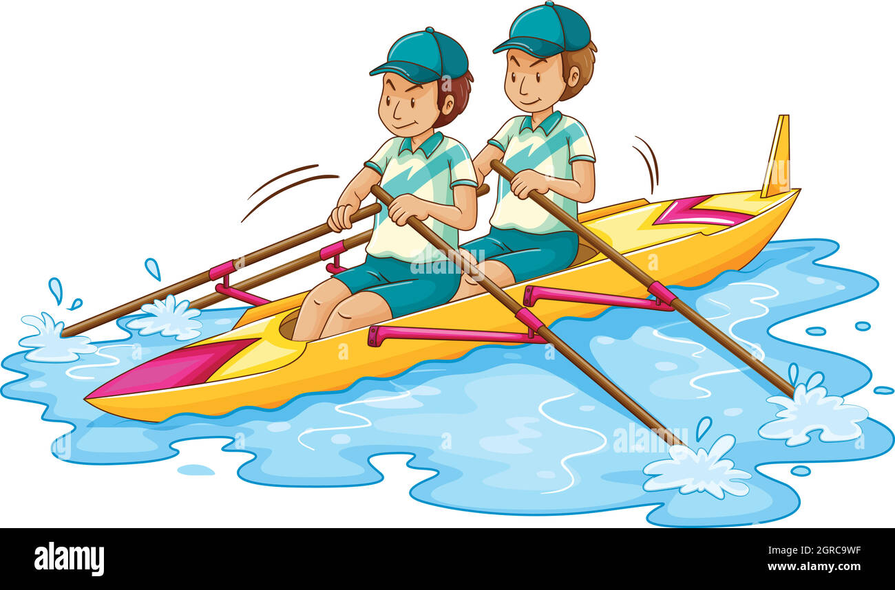 Kayak drawing hi-res stock photography and images - Alamy