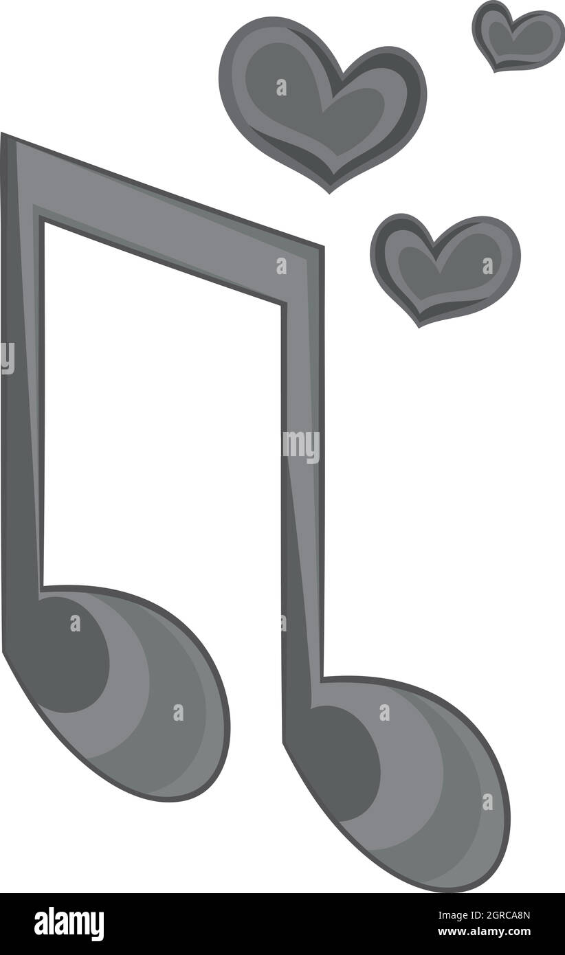 Melody music note rhythm Stock Vector Images - Alamy