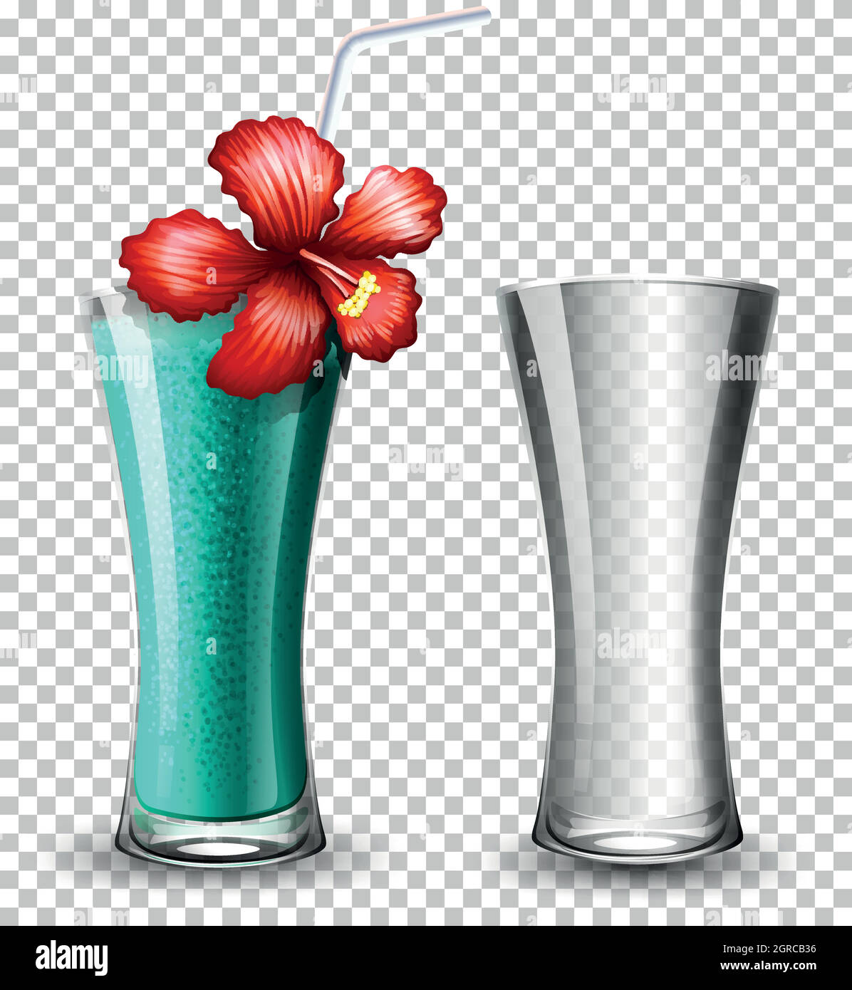 Cocktail on transparent background Stock Vector Image & Art - Alamy