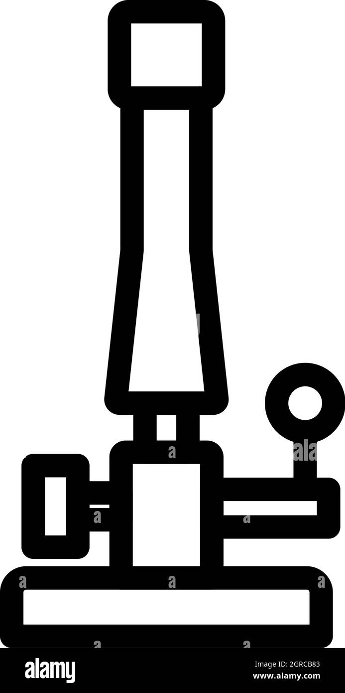 Lab burner isolated icon hi-res stock photography and images - Alamy