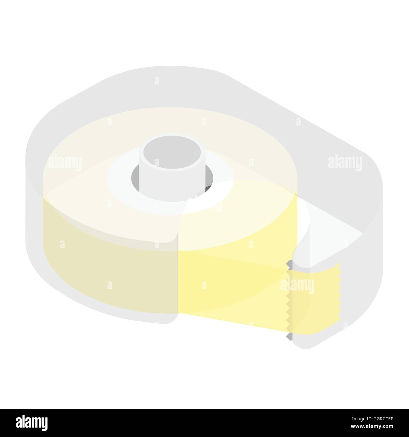 Vector illustration scotch tape office stationery. Scotch isolated on ...