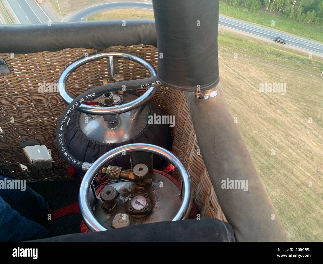 Hot air balloon blowing up hi-res stock photography and images - Alamy