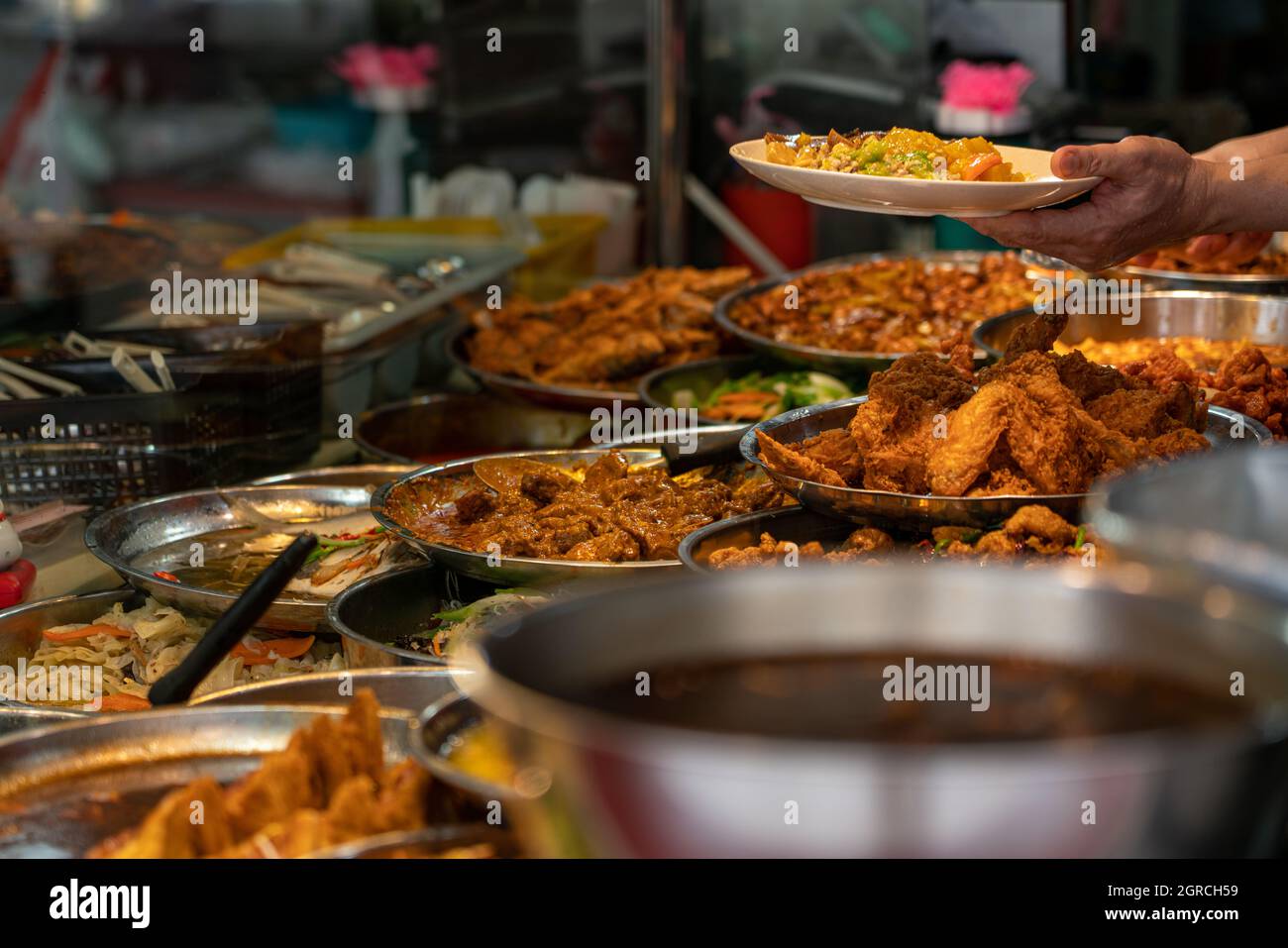 Hawker food stand hi-res stock photography and images - Alamy