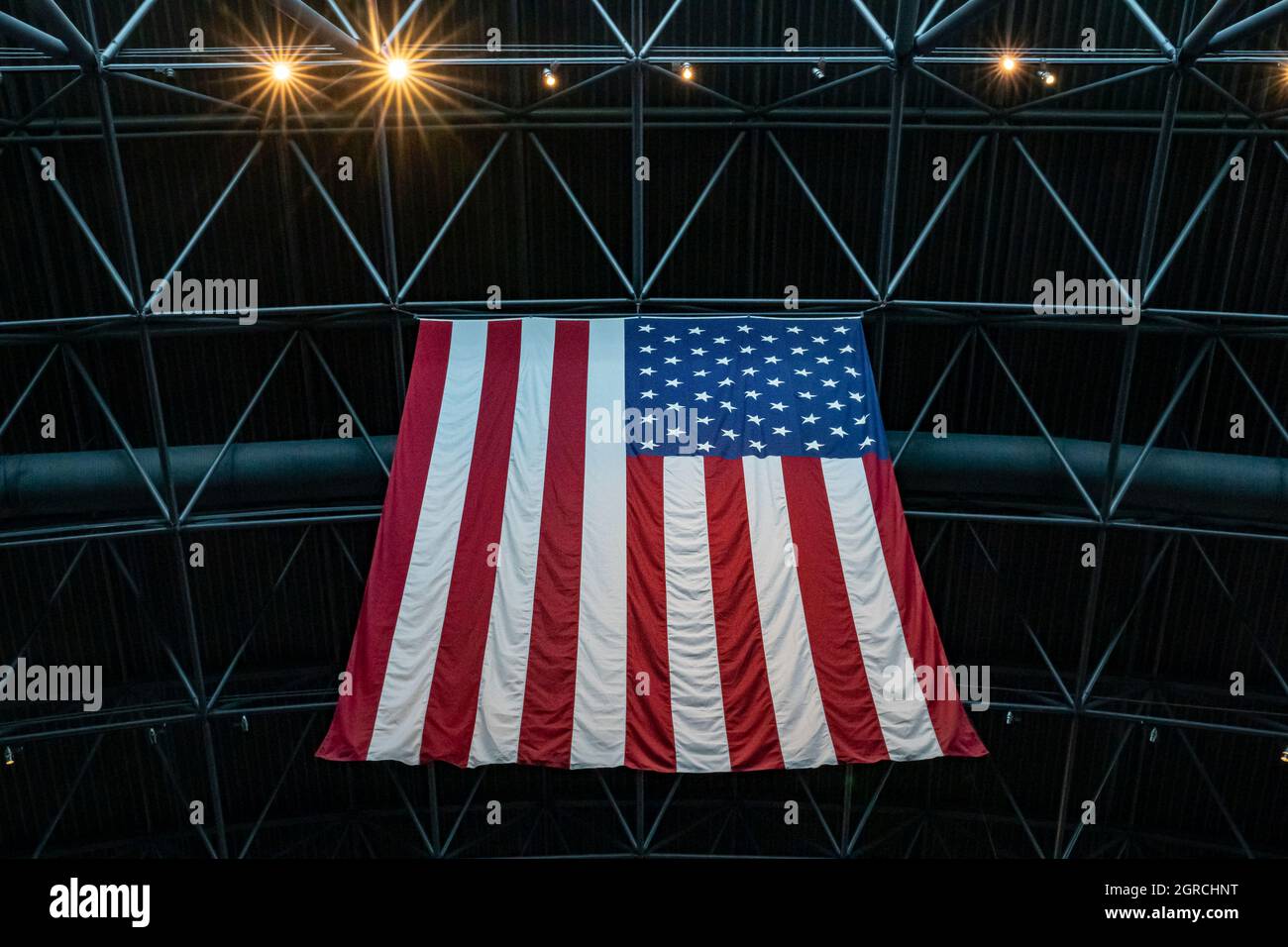 Flags Hanging Ceiling High Resolution Stock Photography and Images - Alamy