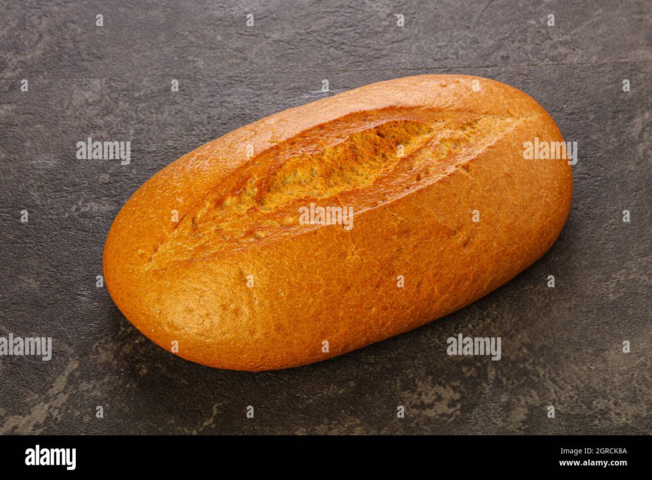 Homemade crust white Bread loaf isolated Stock Photo - Alamy